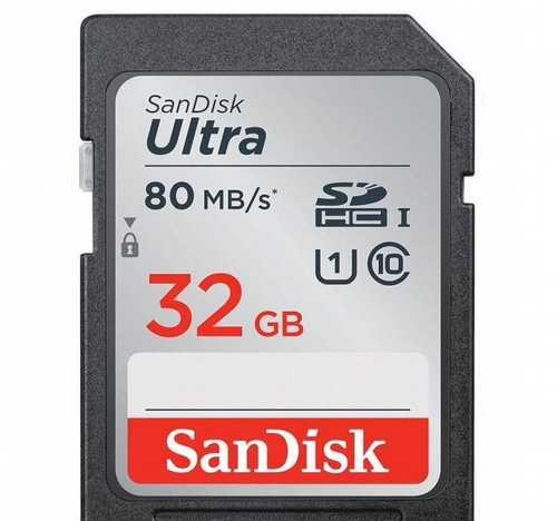 Карта памяти Sandisk Ultra 32GB