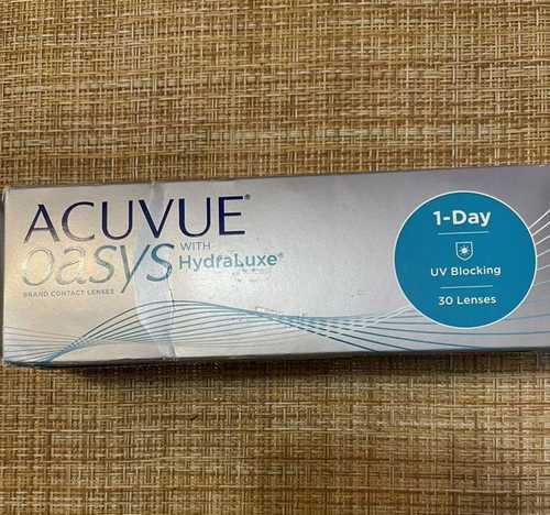 Линзы контактные acuvue oasys однодневные