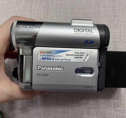 Видеокамера panasonic nv-gs55