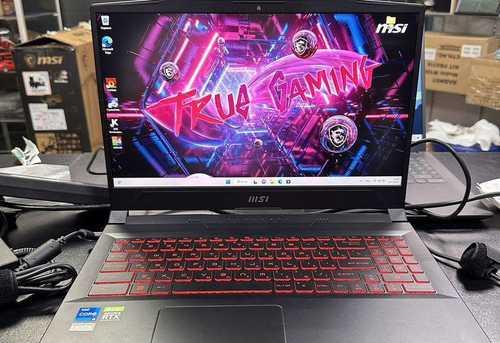 Игровой MSI Katana 15 i5-12/240Hz/RTX3060/16G/512G