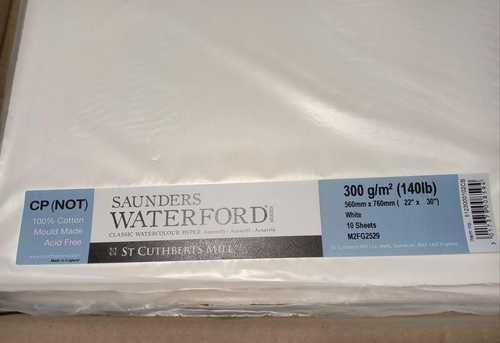 Акварельная бумага Saunders Waterford 300г. хлопок