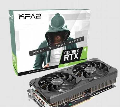 Видеокарта KFA2 GeForce RTX 3070 - 3 года гарантии