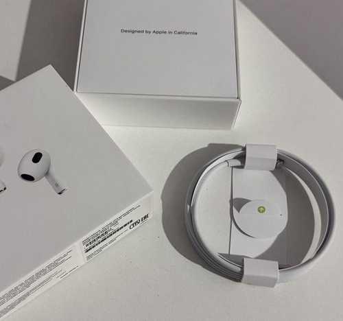 Наушники Apple AirPods 3 белые