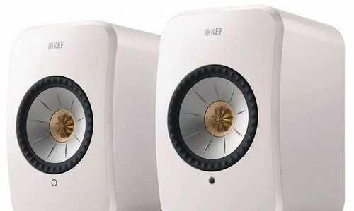 Активная полочная акустика KEF LSX II Mineral Whit