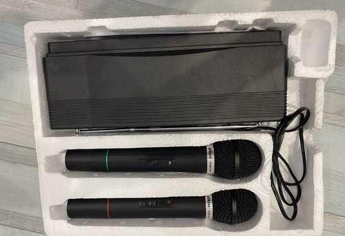 Беспроводная микрофонная система Ritmix 220