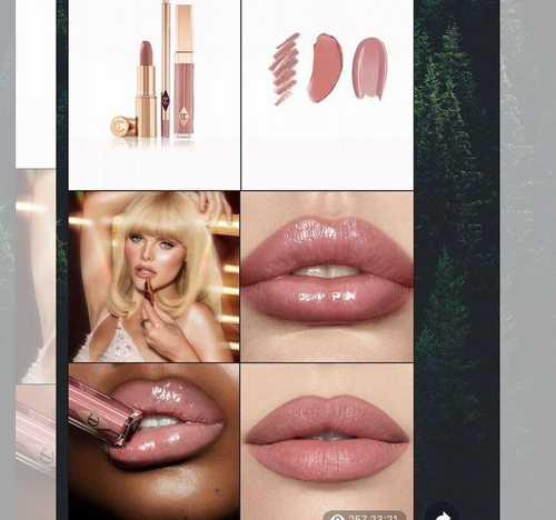 Помада, карандаш, блеск для губ Charlotte Tilbury