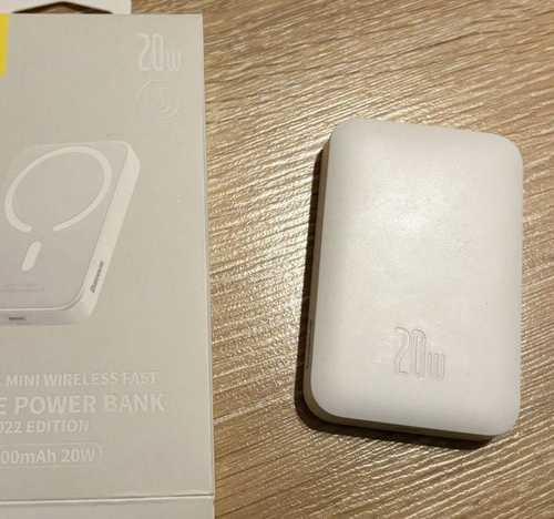 Беспроводной magsafe powerbank baseus 6000mah