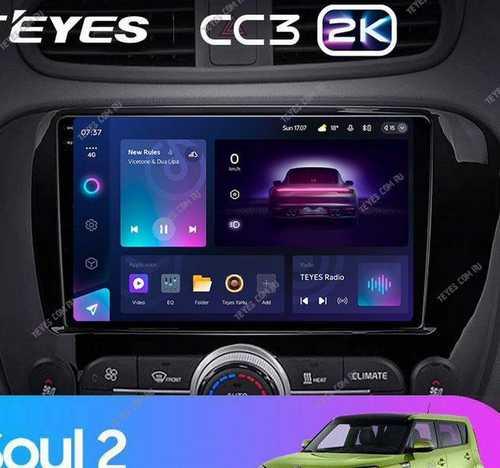 Магнитола Kia Soul 2 PS 2013-2019 Teyes 4/64