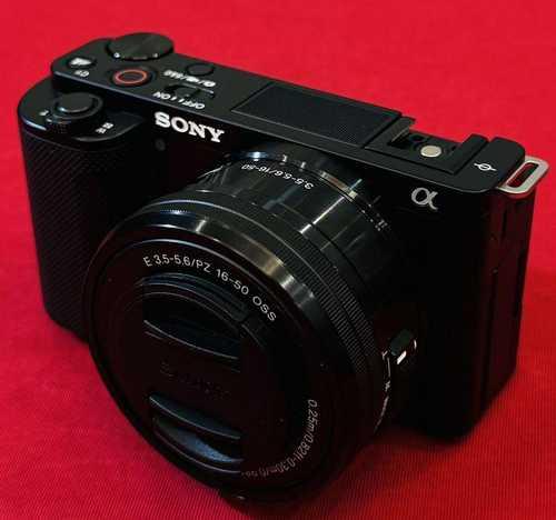 Sony zv e10 kit 16-50mm (как новый)