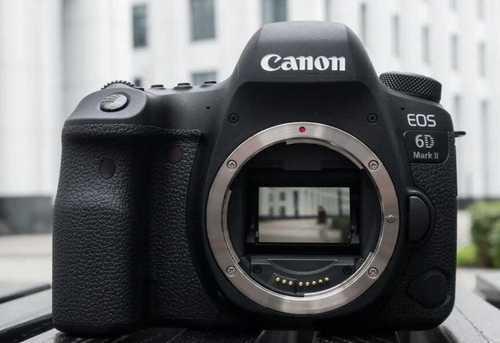 Новый фотоаппарат canon 6d mark ii