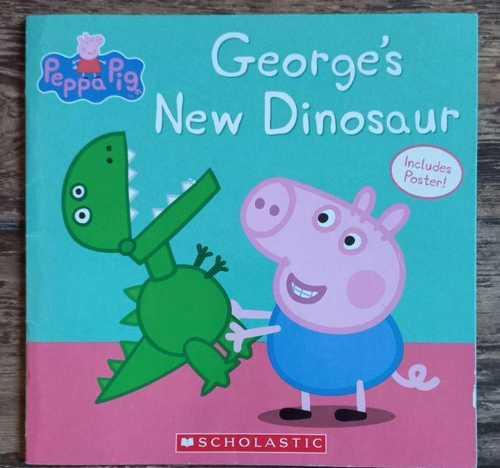 George's New Dinosaur книга про свинку Пепу