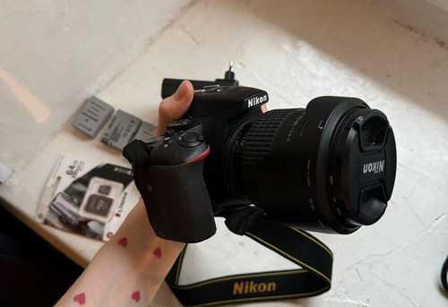 Фотоаппарат nikon D5600 с комплектом