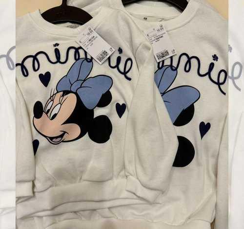 Свитшот для девочки hm Минни Дисней