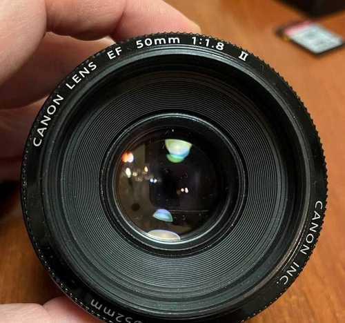 Canon Lens EF 50mm f/1,8 II