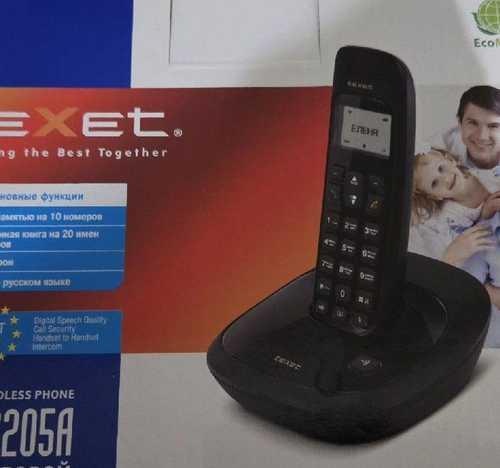Телефон texet dect