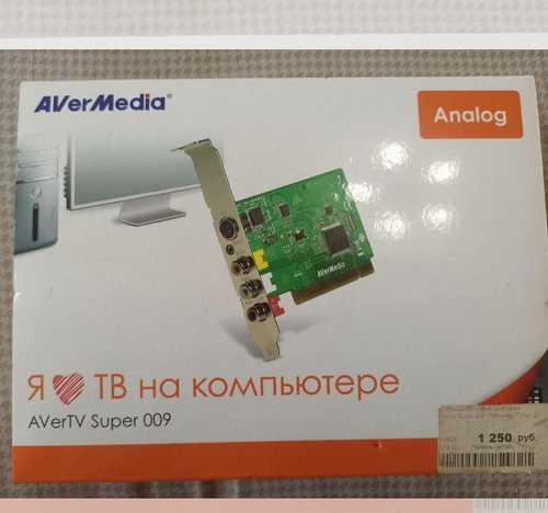 Тв-тюнер AVerMedia Technologies avertv Super 009