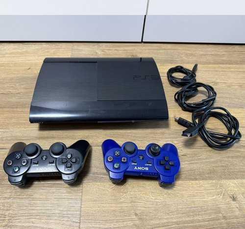 PS 3 super slim 500gb прошитая