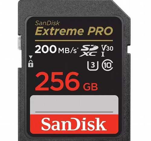 Карта памяти SanDisk Extreme Pro SD UHS I 256GB Ca