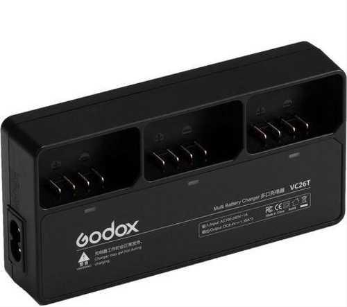 Зарядное устройство Godox VC26T Multi для VB26