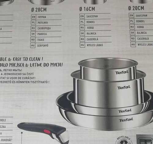 Набор кастрюль tefal