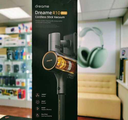 Пылесос ручной Dreame R10 Pro Black VT41B