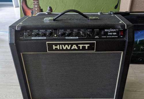 Гитарный комбоусилитель Hiwatt Maxwatt g40 12r