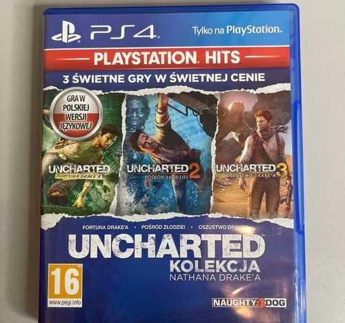 Диск Игра PS4 Uncharted The Nathan Drake