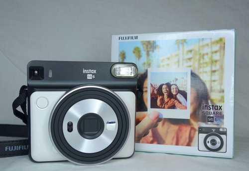 Instax SQ6 с коробкой + 6 кадров