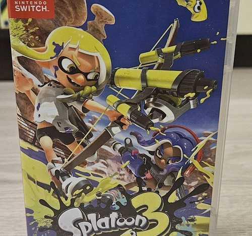 Splatoon 3 Nintendo switch