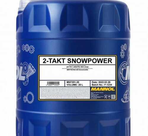 7201 2-Takt Snowpower 20L,Mannol,1445