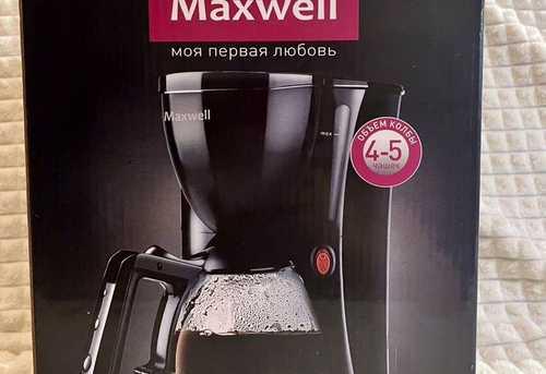 Кофеварка Maxwell MW-1660 BK