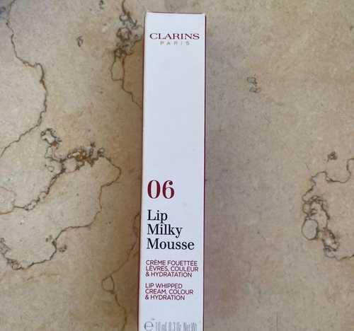 Блеск для губ Clarins lip milky mousse 06