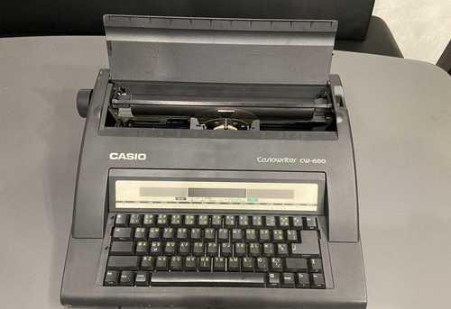 Электронная пишущая машинка Casio CW-650