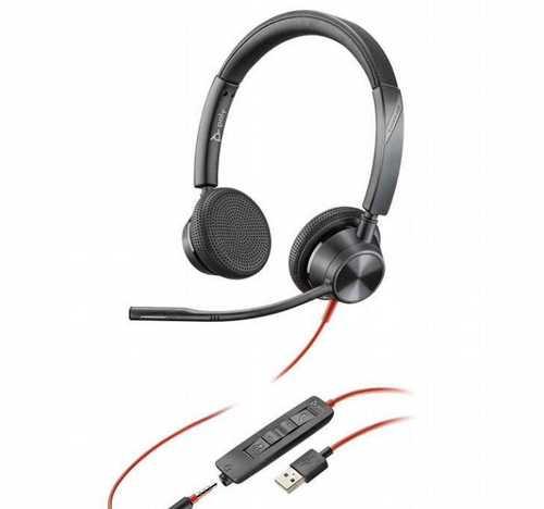 Гарнитура Plantronics Blackwire 3325 USB-A BlackWi