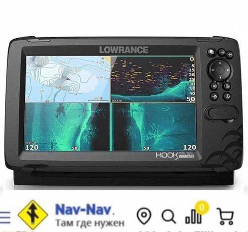 Эхолот Lowrance Hook Reveal 9 (без датчика )