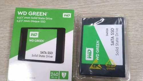 Новый SSD 240 gb WD Green