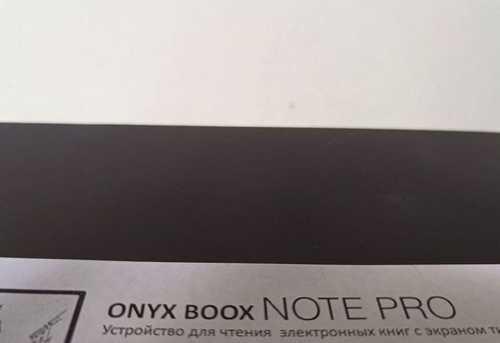 Onyx boox note pro