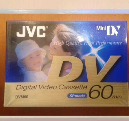 Видеокассета Новая JVC MiniDV 60 min