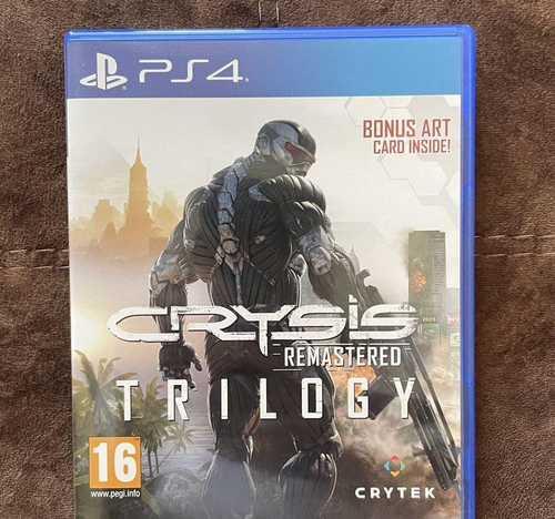 Crysis remastered trilogy для ps4