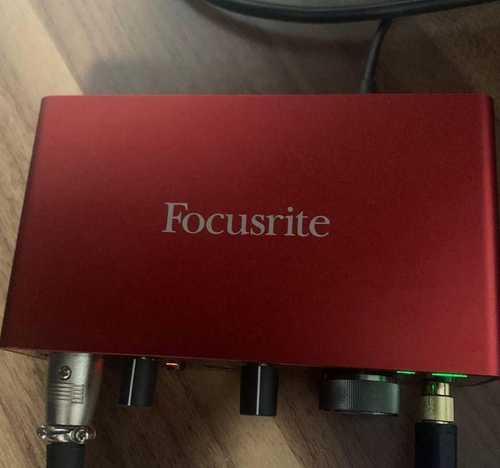 Звуковая карта focusrite scarlett solo 3rd gen