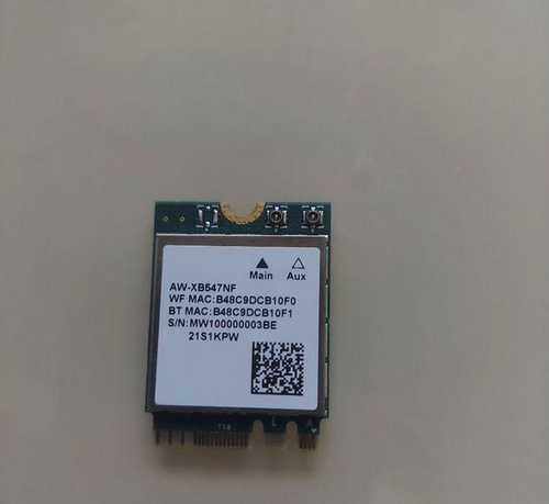 Wi-Fi/Bluetooth модуль Realtek WiFi 6 AW-XB547NF