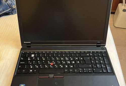 Ноутбук lenovo thinkpad