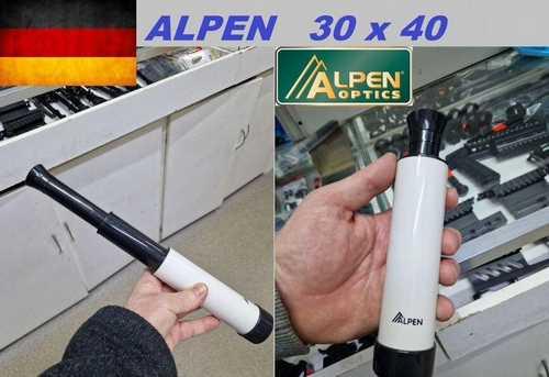 Подзорная труба Alpen 30x40, телескоп, монокуляр