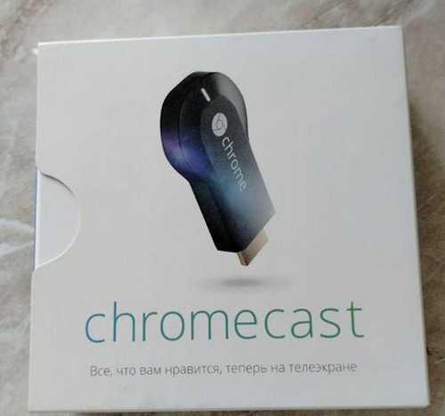 Тв приставка Google chromecast