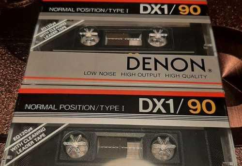 Аудиокассеты denon DX 1 / 90 Japan Новые