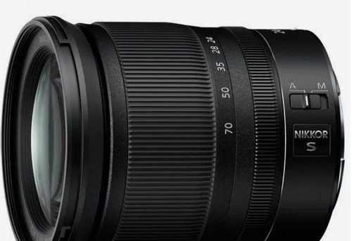 Nikon 24-70mm f/4 S новый