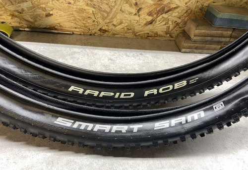 Покрышка Schwalbe Smart Sam 29 и Maxxis Icon 27,5