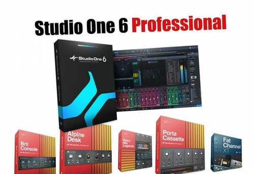 Studio One 6 Pro + абсолютно все плагины и лупы