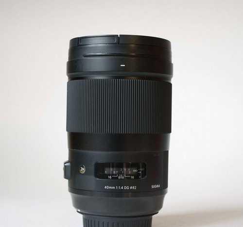 Sigma AF 40mm f/1.4 DG HSM Art Canon EF