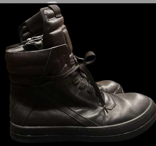 Rick owens geobaske all black